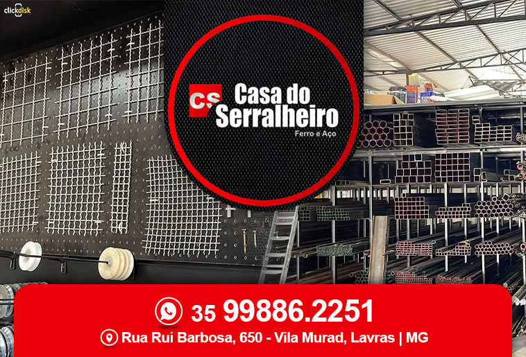 CASA DO SERRALHEIRO TELHAS GALVALUMES, 99886-2251 - Click & Disk